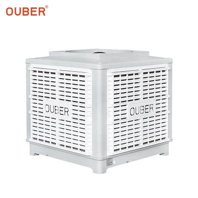 China Axial Fan Hydraulic Powered Commercial Air Conditioner / Rooftop Plastic Evaporative Cooler for sale