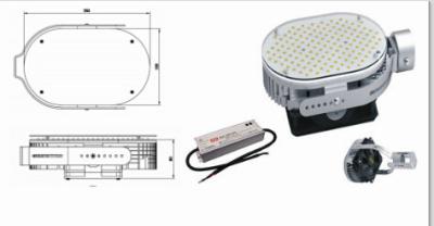 China DLC UL CUL Cree /  Samsung  LED Canopy Light Retrofit Lamp Meanwell Driver for sale