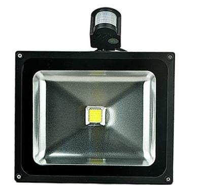 China Waterproof 10W 20w 30w Led Floodlight PIR Motion Outdoor Sensor 1700lm for sale