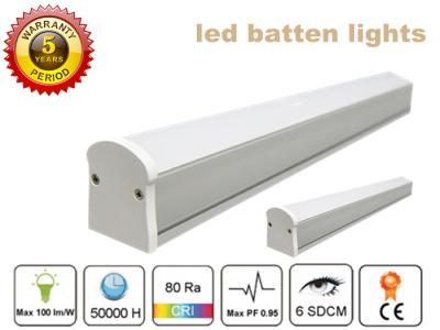 China 20w LED Batten Lights , High Lumen LED Linear Light 100lm/w for sale
