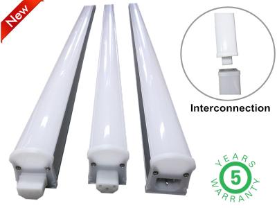 China Indoor Linear Lighting Fixtures Interconnect Low Bay  6500K 110Lm/W for sale