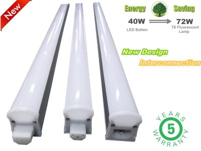 China 4000lm LED Batten Lights Luminaries AC200 - 240V 50000 hours for sale
