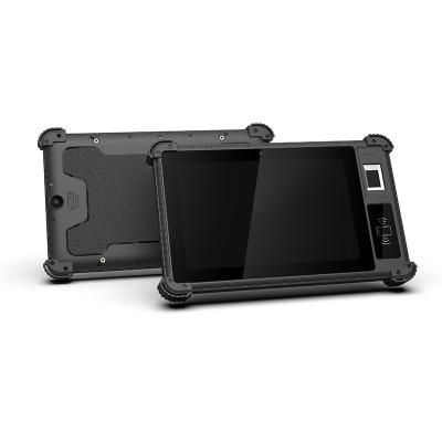 China IP65 Waterproof 8 Inch Android 9.0 Rugged Tablet with 4G GPS and Fingerprint Scanner for Industrial Use for sale