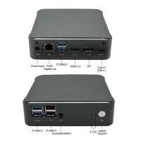 China Intel Core i7 Mini Desktop Computer 8GB RAM 256GB SSD with 4K Dual Display Support 128×128×38mm for sale