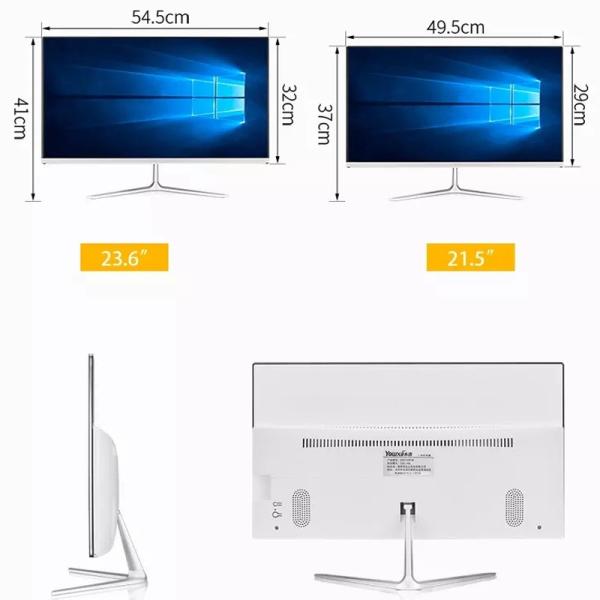 21.5inch 23.8inch todo en un hardware Monoblock del equipo de escritorio de Mini Pc I3 I5 I7 de la PC