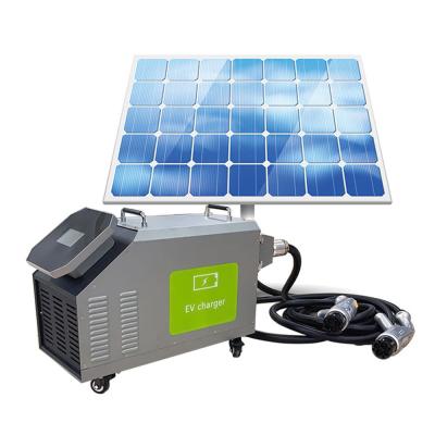 China DC Output Current 30KW EV Charger for ChadeMo Electrical Vehicle OCPP Charger Solar Portable Ev Charging Station for sale