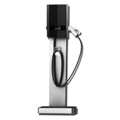 China 22kw Intelligent Payment Floor-Mounted DC Electric Vehicle Wallbox EV Charger Station for CHAdeMO CCS and GB/T Connectors for sale