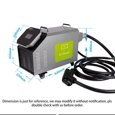 China Output Power 40KW OCPP Portable Electric Vehicle Car Charging Station CCS Charger Ev Charger Manufacturers Portable Ev Fast Charger for sale