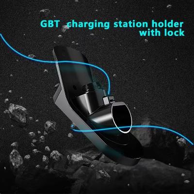 China GBT Standard Ev Charger Hook Cord Dock For Retrofit / Upgrade Gun Charger Holder for sale
