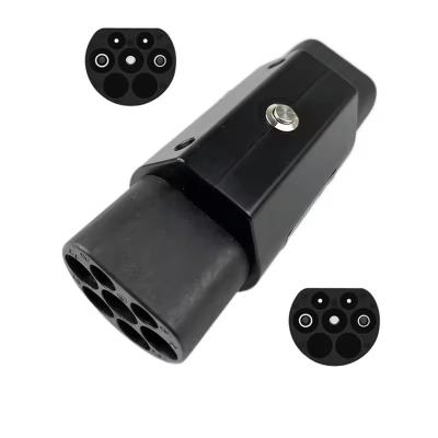 China GBT Withstand Voltage 240V Adapter Type2 to GBT 7KW 220V Energy Charging Pile 32A AC Rated Current for sale