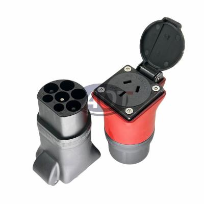 China 230V AS/NZS 33112 EV Charger Adapter for Tesla Car Fitment Type 2 to AU Socket Purpose Replace/Repair for sale