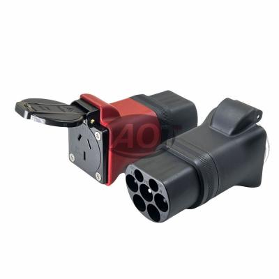 China 230V AS/NZS 33112 EV Charger Adapter for Tesla Car Fitment Type 2 to AU Socket Purpose Replace/Repair for sale