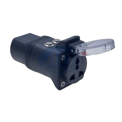 China 12V/24V Multifunction EUR Standard Switch Discharge V2L Type 2 Male to Schuko Plug for Green Vehicle Purpose Replace/Repair for sale