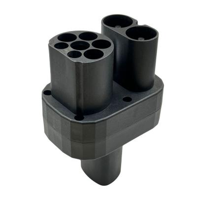 China CCS Combo 2 To US Tesl-A Dual DC Type 2 AC 250kW/ 22kW Max Model S3XY Adapter for sale