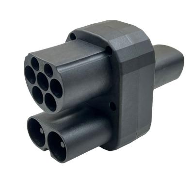 China CCS Combo 2 To US Tesl-A Dual DC Type 2 AC 250kW/ 22kW Max Model S3XY Adapter for sale