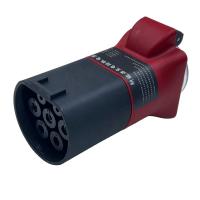 Quality BLACK Flexibility IEC 62196-2 Type2 EV Charging Socket Outlet US EU Universal for sale