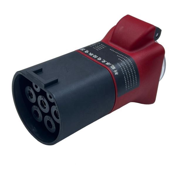 Quality BLACK Flexibility IEC 62196-2 Type2 EV Charging Socket Outlet US EU Universal for sale