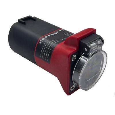 China BLACK Flexibility IEC 62196-2 Type2 EV Charging Socket Outlet US EU Universal Standard Socket for Your Requirements for sale