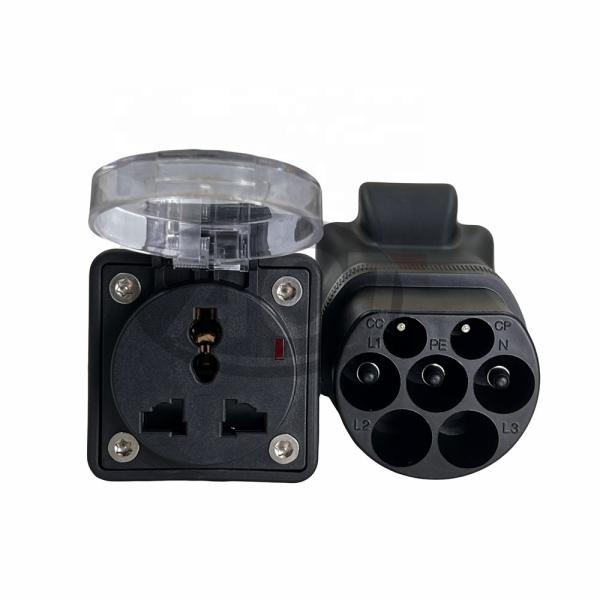 Quality Type 2 Adapter for MG ZS MG4 MG5 Discharge V2L Vehicle to Load UK Power Cut For for sale