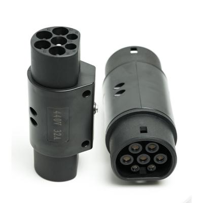 China 32A Type 2 Charging Pile Adapter for GB/T Electric Vehicle Charging ≥98% Efficiency for sale