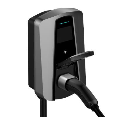 China OEM OCPP 1.6J 22kW EV Wall Charger 32A EV Charging Station with Payment System and Charging Connector Type 2 Cable for sale