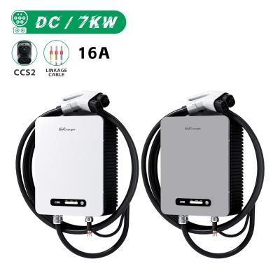 China E-mingze Energy Charging Pile Wall-Mounted Charging Stations with Temperature Protection and CCS2 Fast Charger for sale