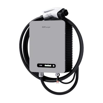 China E-mingze Energy Charging Pile Wall-Mounted Charging Stations with Temperature Protection and CCS2 Fast Charger for sale