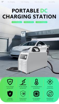 China E-Mingze High Quality 7KW Portable DC GBT Fast Charger New Condition EV Charging Station Household Use Electric Charging Station for sale