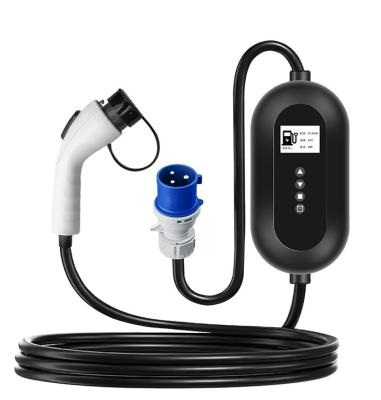 China 22kW Electric Car Charger Portable 32A Three-Phase AC Charging Station for Electric Vehicles E-mingze GB/T Condition for sale