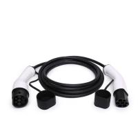 China Ev Charging Cables 32A Ev Charger Extension Cable 3phase 22KW Type2 Ev Cable for sale