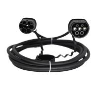 China Ev Charging Cables 32A Ev Charger Extension Cable 3phase 22KW Type2 Ev Cable for sale