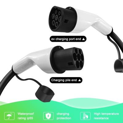 Quality E-mingze Energy Double-headed Charge Cable with Leakage Protection Function 5m for sale