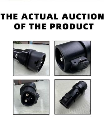 China E-Mingze 's Tesla to Type 2 Adapter Portable 7kw AC Electric Vehicle Charging Pile with High Output Power Current 32A for sale