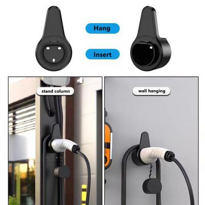 China Coded Lock Type 1 GBT Type 2 EV Charger Cable Plug Holder Dummy Socket IEC 62196-2 Connector for sale