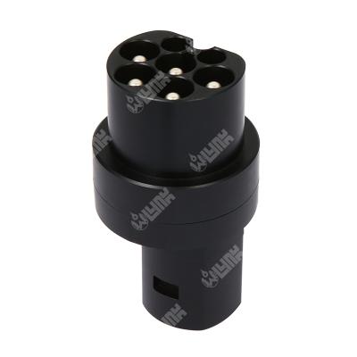 China Olink Ev Charging Type 2 to Tesla Electric Car Charging Adapter Type 2 DC Ev Connector Adapter for Tesla for sale
