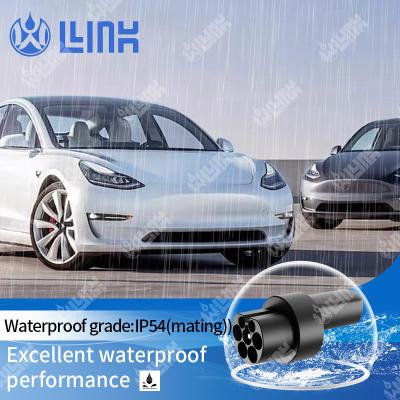 China Olink Ev Charging Type 2 to Tesla Electric Car Charging Adapter Type 2 DC Ev Connector Adapter for Tesla for sale