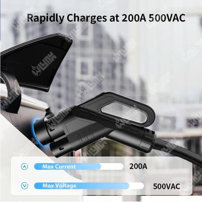 China Olink Ev Charging Type 2 to Tesla Electric Car Charging Adapter Type 2 DC Ev Connector Adapter for Tesla for sale