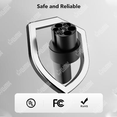China Olink Ev Charging Type 2 to Tesla Electric Car Charging Adapter Type 2 DC Ev Connector Adapter for Tesla for sale