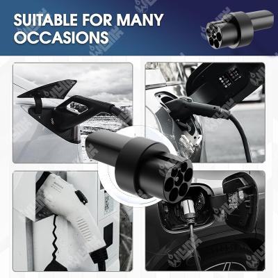 China Olink Ev Charging Type 2 to Tesla Electric Car Charging Adapter Type 2 DC Ev Connector Adapter for Tesla for sale