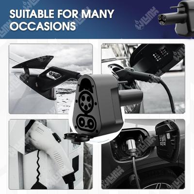 China Olink Factory Direct Cybertruck EV Charger Adapter CCS1 to NACS EV Adapter with IP54 Waterproof High-Power EV  Adapter 250A for sale