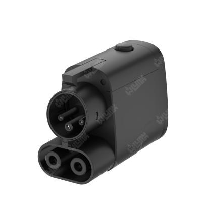 China OLINK DC Charging NACS to CCS Adapter Ev Converter Electric Vehicle Charge Adaptor Tesla to CCS Combo 1 Adapter for sale