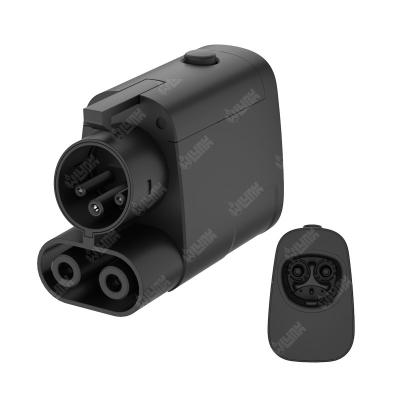 China Factory Direct Dc Fast Charging Tesla to Ccs1 Socket Plug 200a Nacs to Ccs1 Adapter for Tesla for sale