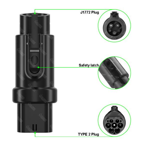 Quality Olink Connector European Female to American Standard Male Charger AC Type2 to for sale