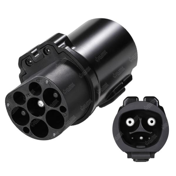 Quality 240V NACS Tesla to GBT Adapter EVSE Charger Connection Tesla to Gbt Adapter for sale