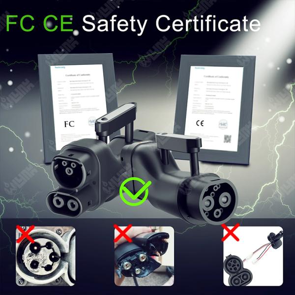 Quality Evse EV Charging Connector Ce Ev Dc Charger 200A DC GBT to CCS2 Adapter for for sale