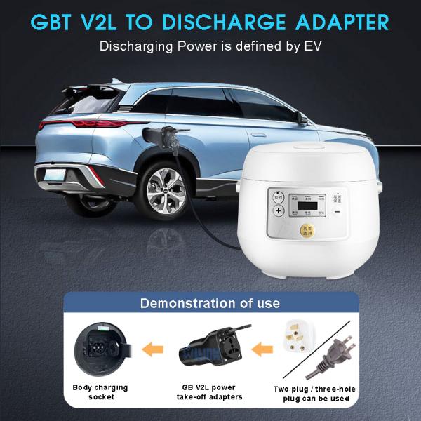 Quality 220V-250V Electric Vehicle EV Socket Adapter 3KW-5KW Wireless AC Charging for sale