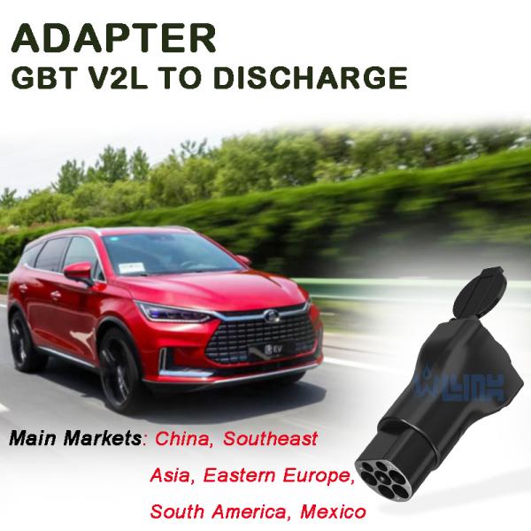 Quality 220V-250V Electric Vehicle EV Socket Adapter 3KW-5KW Wireless AC Charging for sale