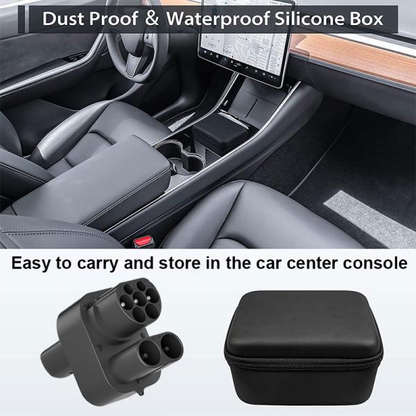 Quality Tesla EV Adapter CCS2 Adapter Level 2 EV Charging Connector IP54 Mating for sale