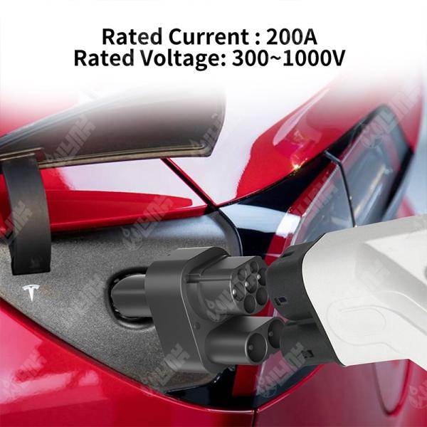 Quality Tesla EV Adapter CCS2 Adapter Level 2 EV Charging Connector IP54 Mating for sale