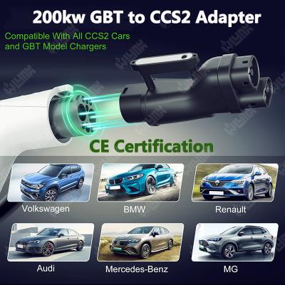 China Olink Car Charger Adapter Converter EV DC Charging Connector Gbt to Ccs2 Dc Adapter for Dc Ev Charger for sale